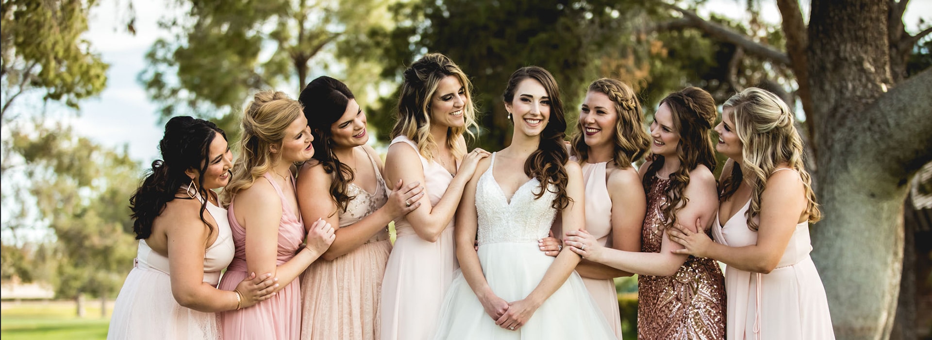 Bride and Bridesmaid Photography | Signature Wedding Photography