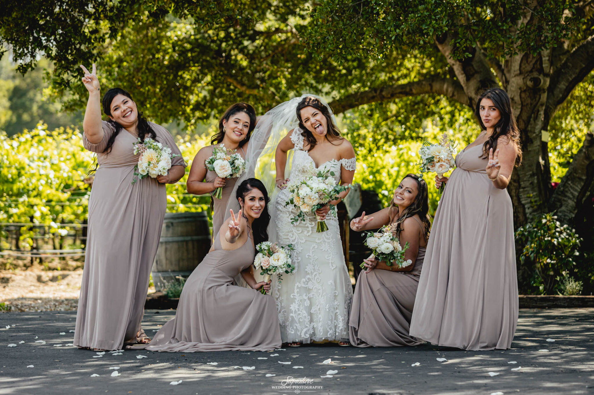 Bride and Bridesmaid Photography | Signature Wedding Photography